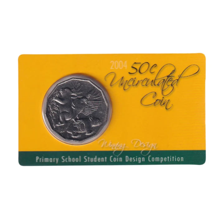 2004 50c Coin - Primary School Student Design – All Aussie Coins