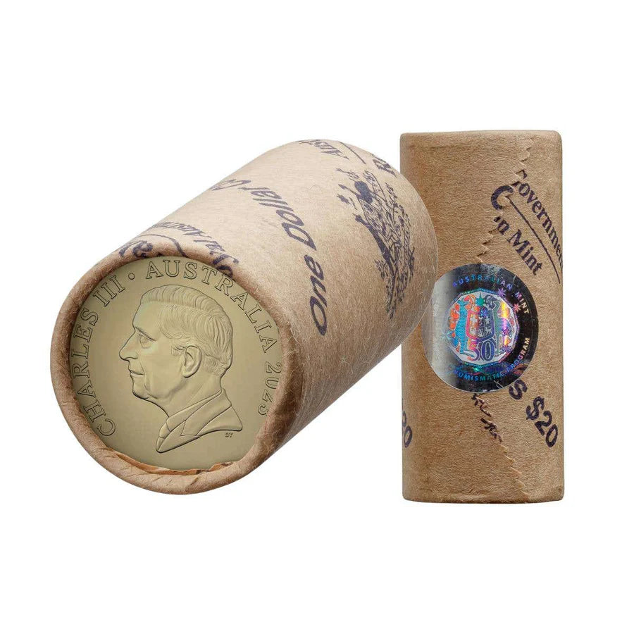 2023 $1 Uncirculated 20-Coin Premium RAM Mint Roll – All Aussie Coins