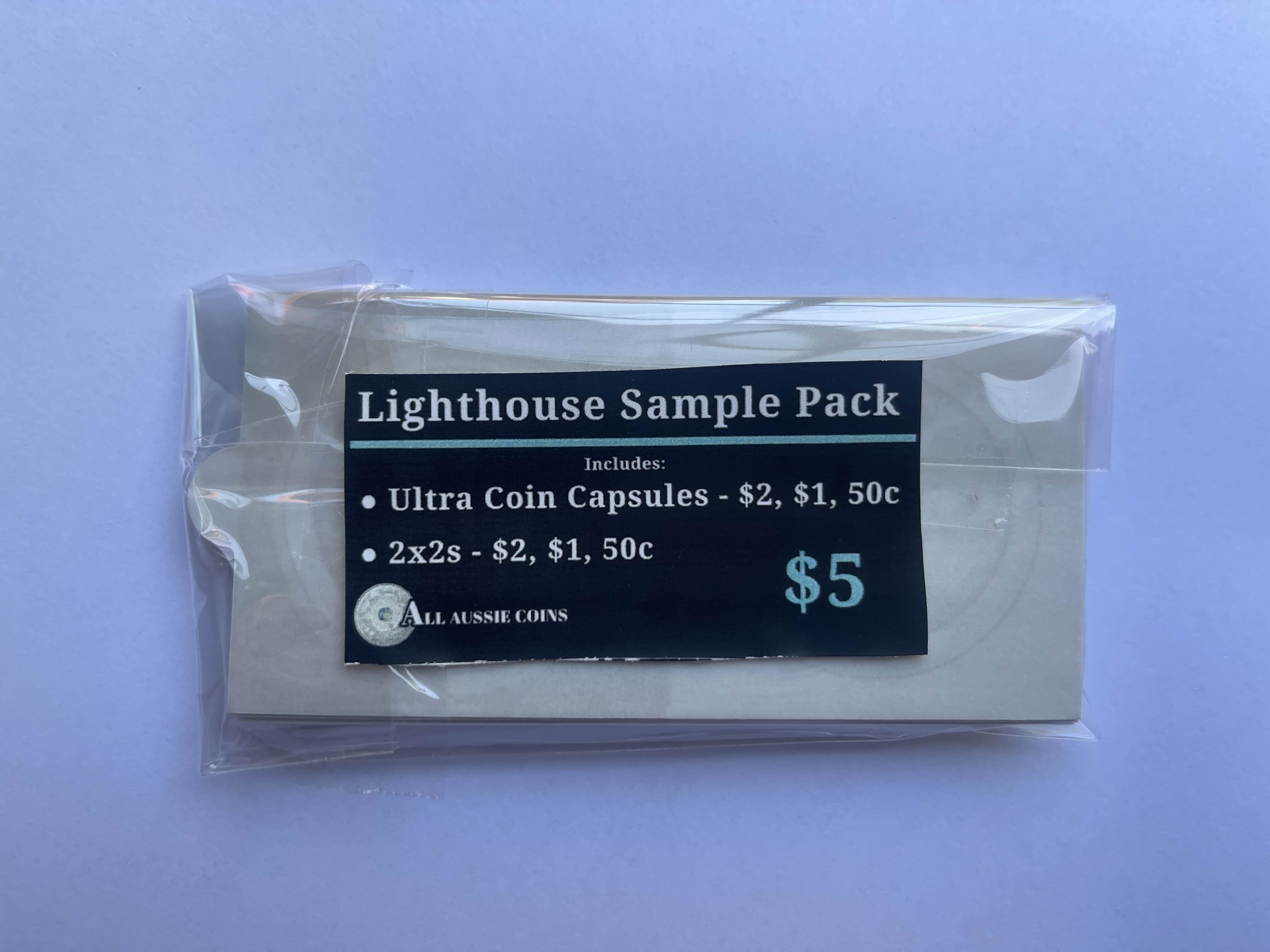 LIGHTHOUSE Sample pack - 2x2's and Capsules suit $2, $1, 50c – All ...
